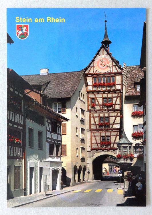 Stein am Rhein, Hauptstrasse mit Untertor (Gebraucht) in Fétigny für CHF 1 – mit Lieferung auf ...