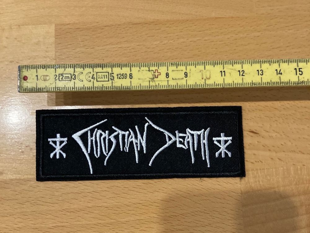 Christian Death - Patch Aufnäher Sticker Metal Rock Band | Kaufen auf ...