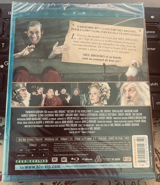 La Folle histoire du monde (1981) - Blu-ray (Neu und originalverpackt) in Semsales für CHF 35 ...