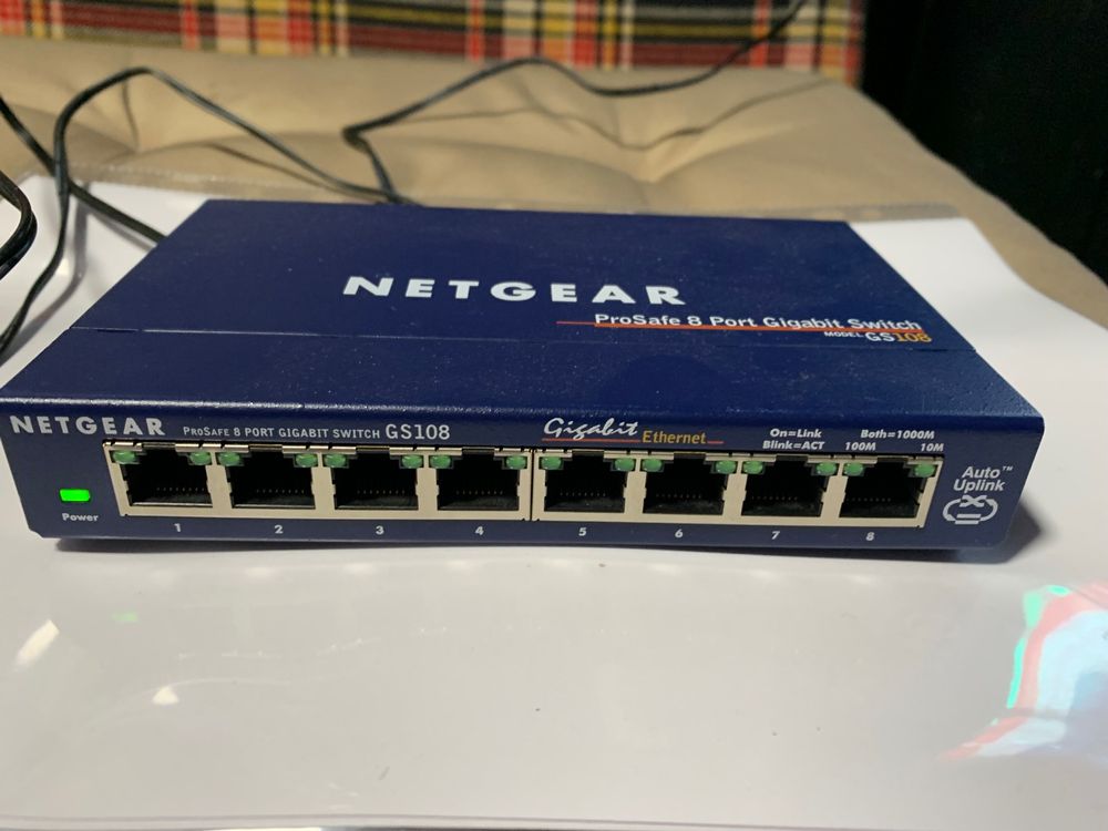 Netgear ProSAFE GS108 Gigabit Switch (Gebraucht) in Zürich für CHF 12 ...