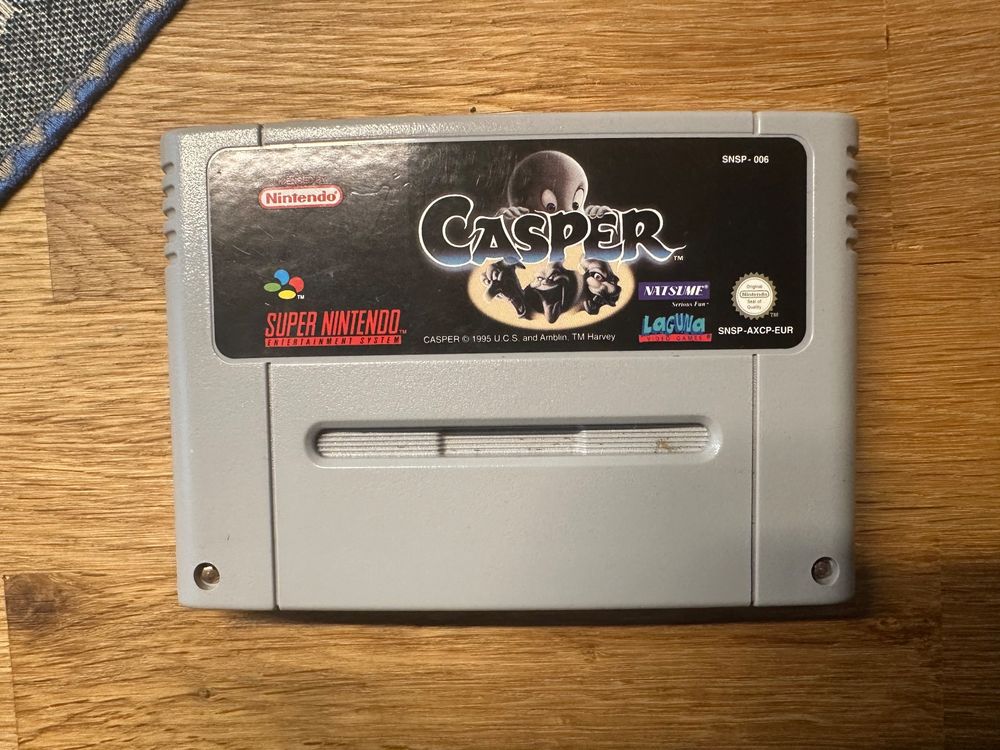 Casper Spiel für Super Nintendo SNES (Gebraucht) in Weggis für CHF 23 ...