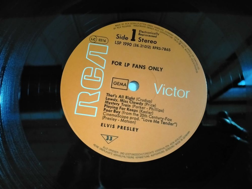 Elvis Presley - For LP Fans Only Vinyl! RCA (Gebraucht) in Küssnacht am ...