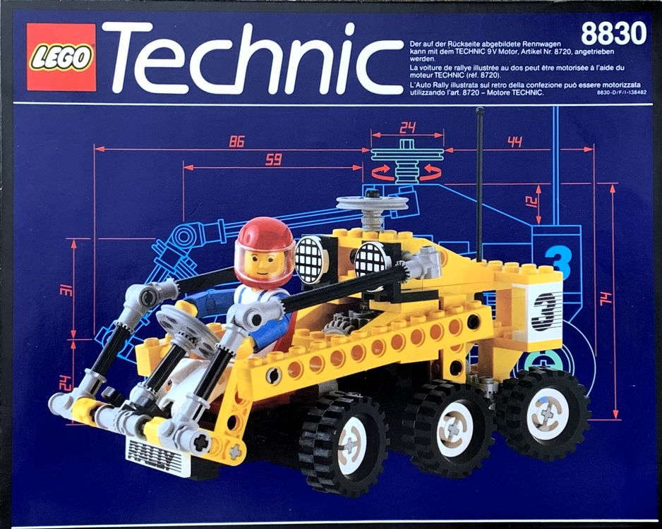 Lego Bausatz 8830: Technik Rally 6-Wheeler | Kaufen auf Ricardo