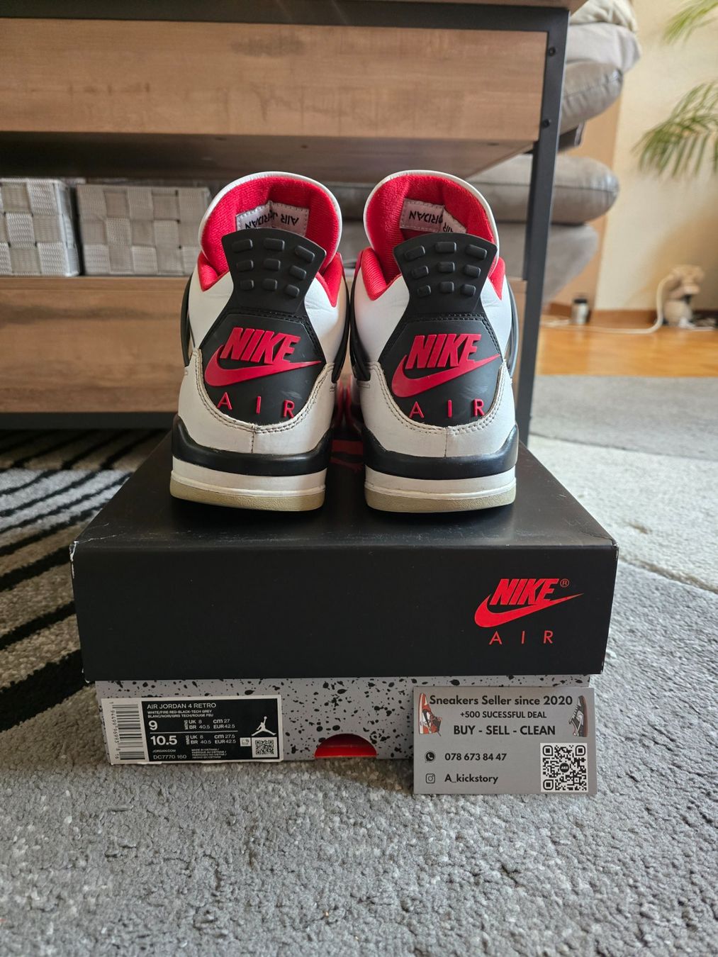 Jordan 4 fire red (D'occasion) à Bôle pour CHF 110 – avec livraison ...