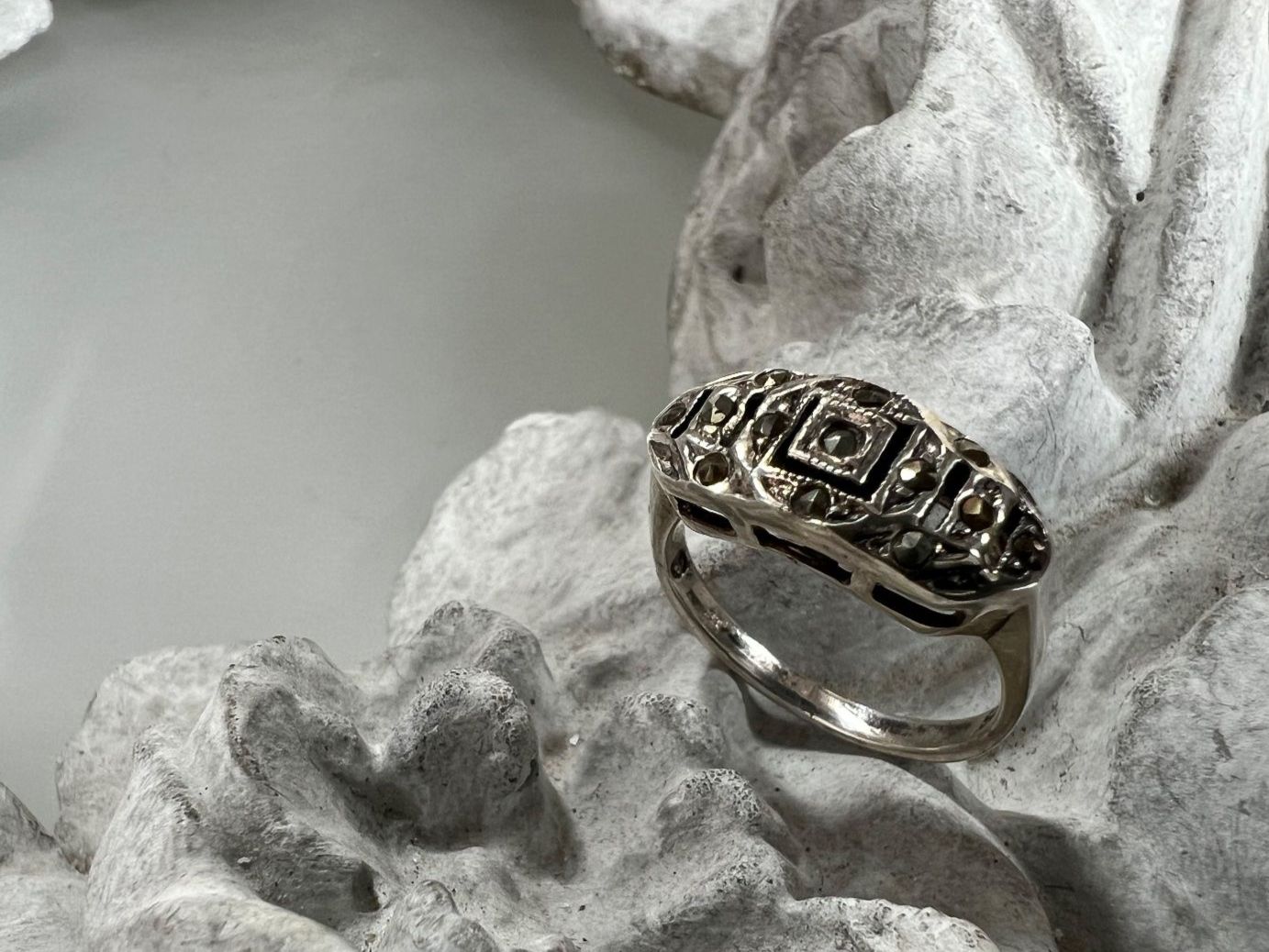 Erstaunlich Vintage Ringe Silber Bild