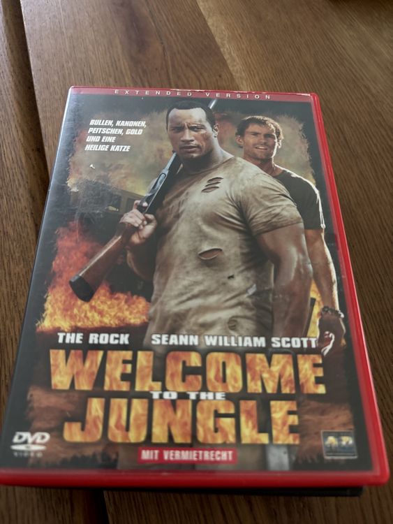 Welcome to the Jungle DVD - The Rock - Top Zustand (Gebraucht) in ...