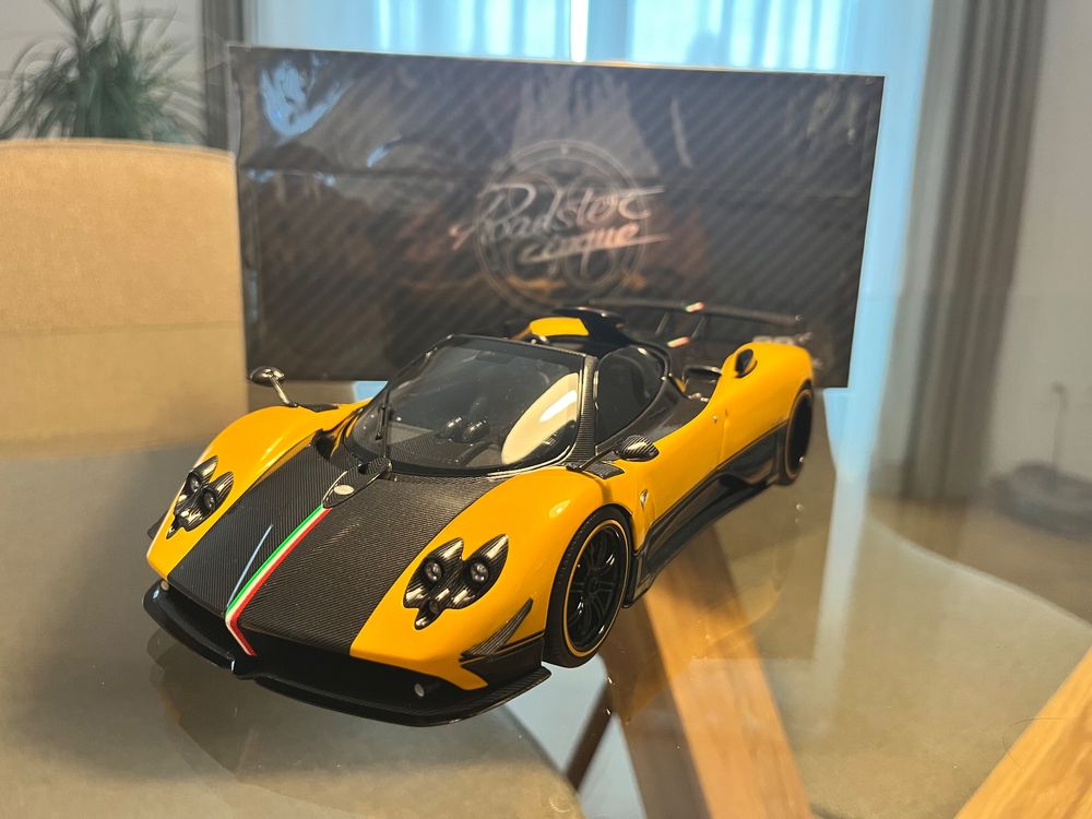 1:18 Pagani Zonda Cinque Roadster Almost Real (Neu (gemäss Beschreibung ...
