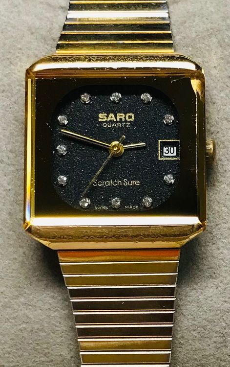 SARO Damenuhr Swiss-Made ( Saphir Glas / 24 mm ) (Gebraucht) in ...