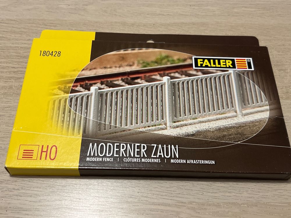 Faller 180428 Moderner Zaun H0 OVP NEU | Kaufen auf Ricardo