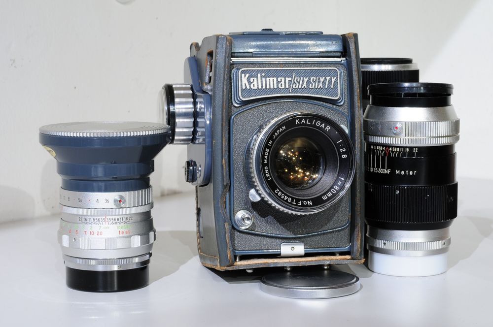 Mittelformat Kalimar /SIX Sixty mit 3 Objektiven + Zubehör (Gebraucht ...