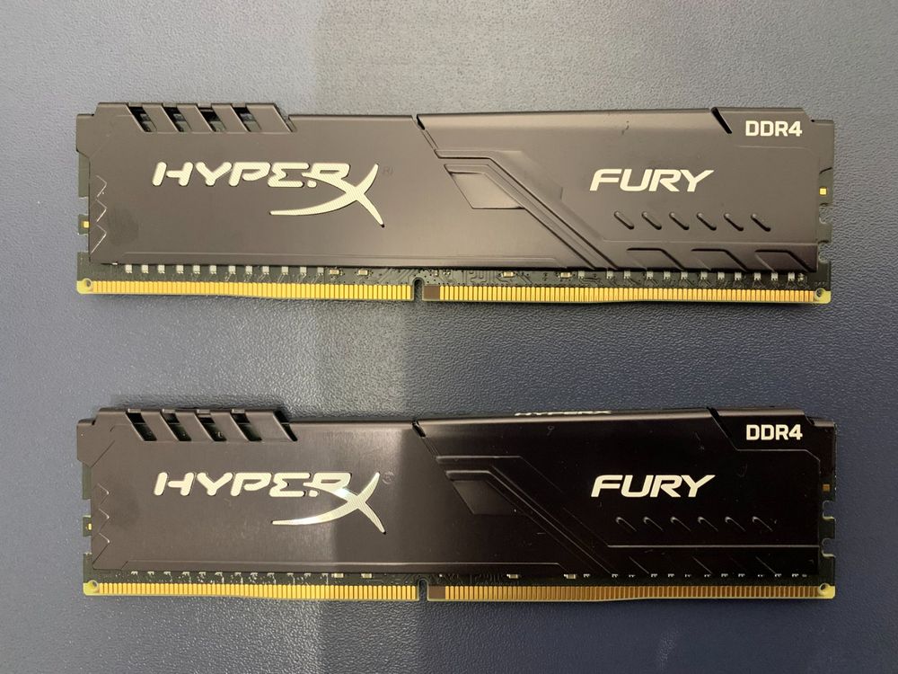RAM HyperX Fury 2 x 32GB, 3200 MHz, DDR4-RAM, DIMM (Gebraucht) in ...
