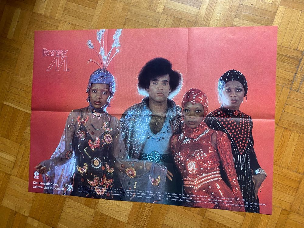 BONEY M. SUPER POSTER PLAKAT | Kaufen auf Ricardo