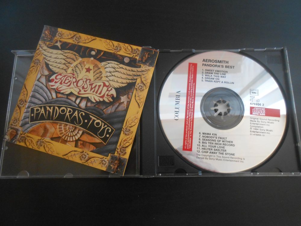 Aerosmith – Pandora's Toys / 1994 (Gebraucht) in Aarberg für CHF 6 – mit Lieferung auf Ricardo ...