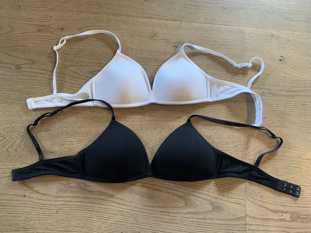 Zwei wattierte BHs, 70AA | Kaufen auf Ricardo