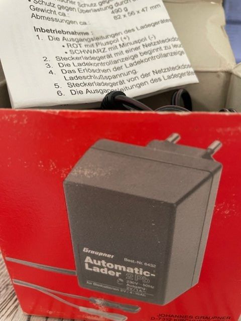 Automatic-Lader 2Pb 230V - 50 Hz.(Graupner) (Neu und originalverpackt) in Hausen AG für CHF 5 ...