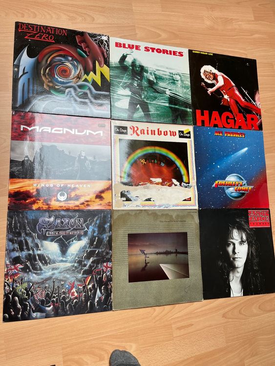 Rainbow Hagar Saxon Magnum Frehley Taylor etc (Gebraucht) in Giebenach ...