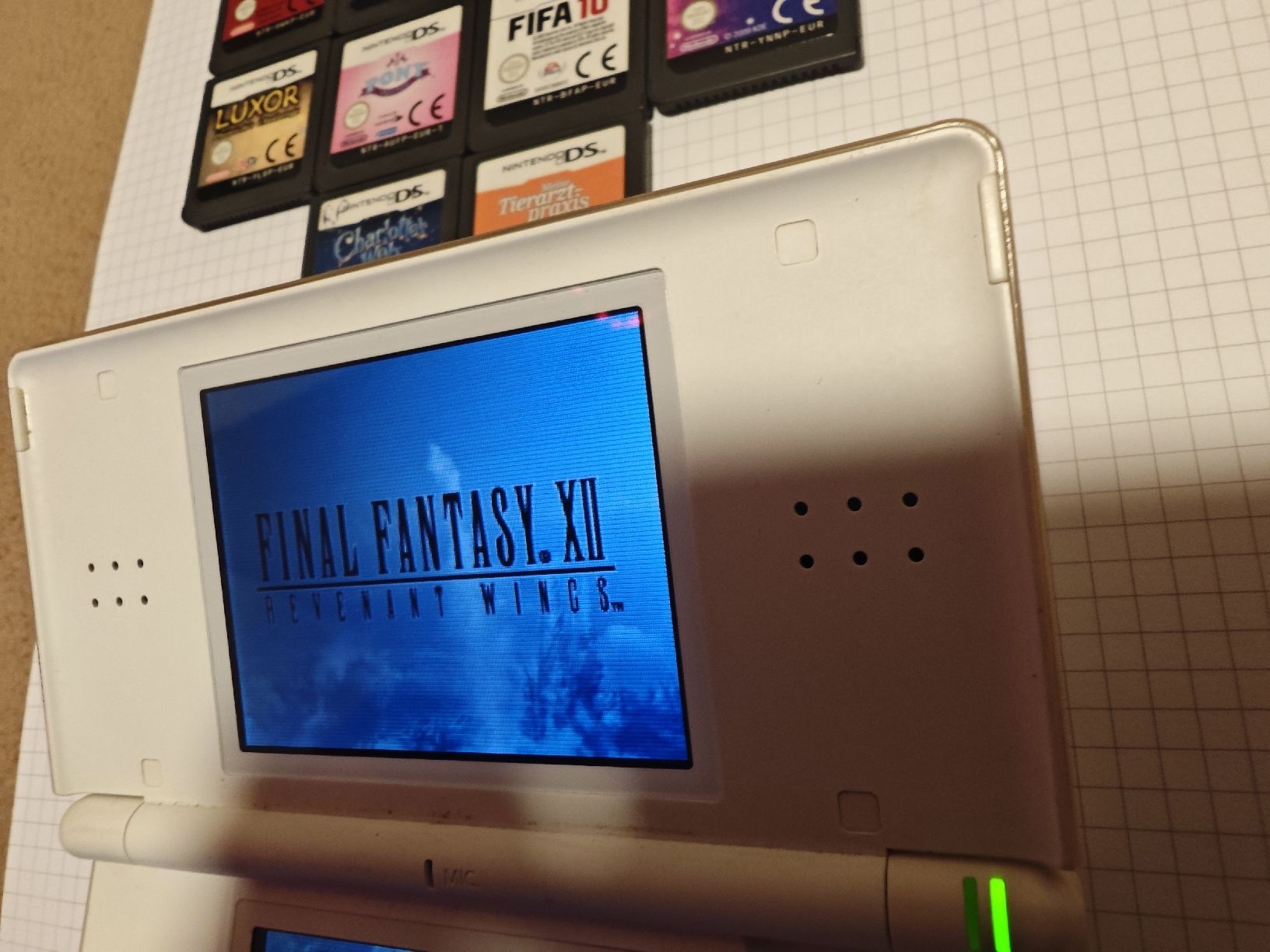Nintendo DS Lite Konsole, inkl. Final Fantasy XII + 14 Stk (Gebraucht ...