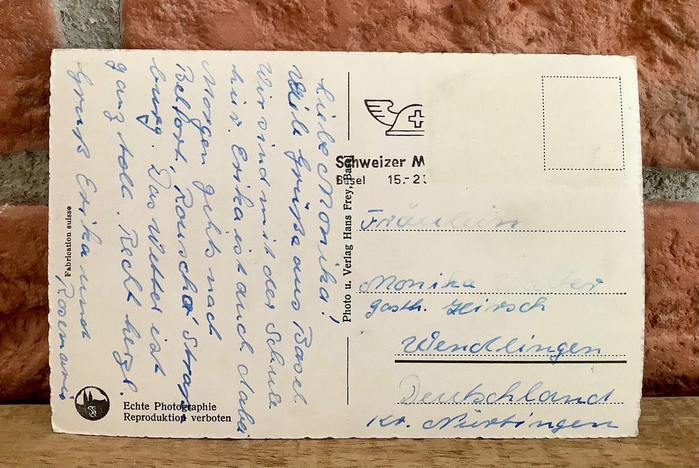 Alte Foto AK - Marktplatz & Rathaus Basel - Tram (Gebraucht) in Root für CHF 1 – mit Lieferung ...