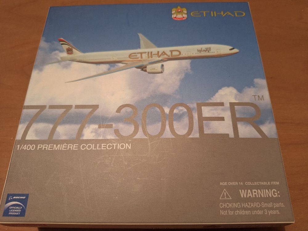 Etihad Boeing 777-300ER 1:400 N6018N (Gebraucht) in Sargans für CHF 30 ...