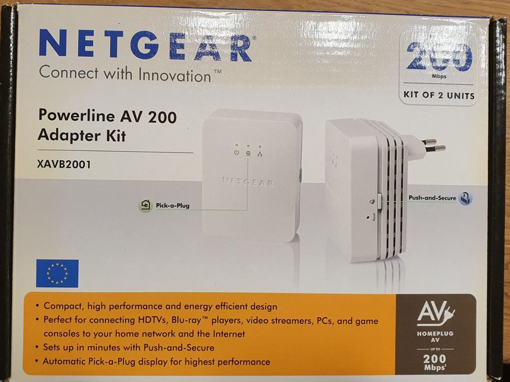 Powerline AV 200 Adapter Kit Netgear | Kaufen auf Ricardo