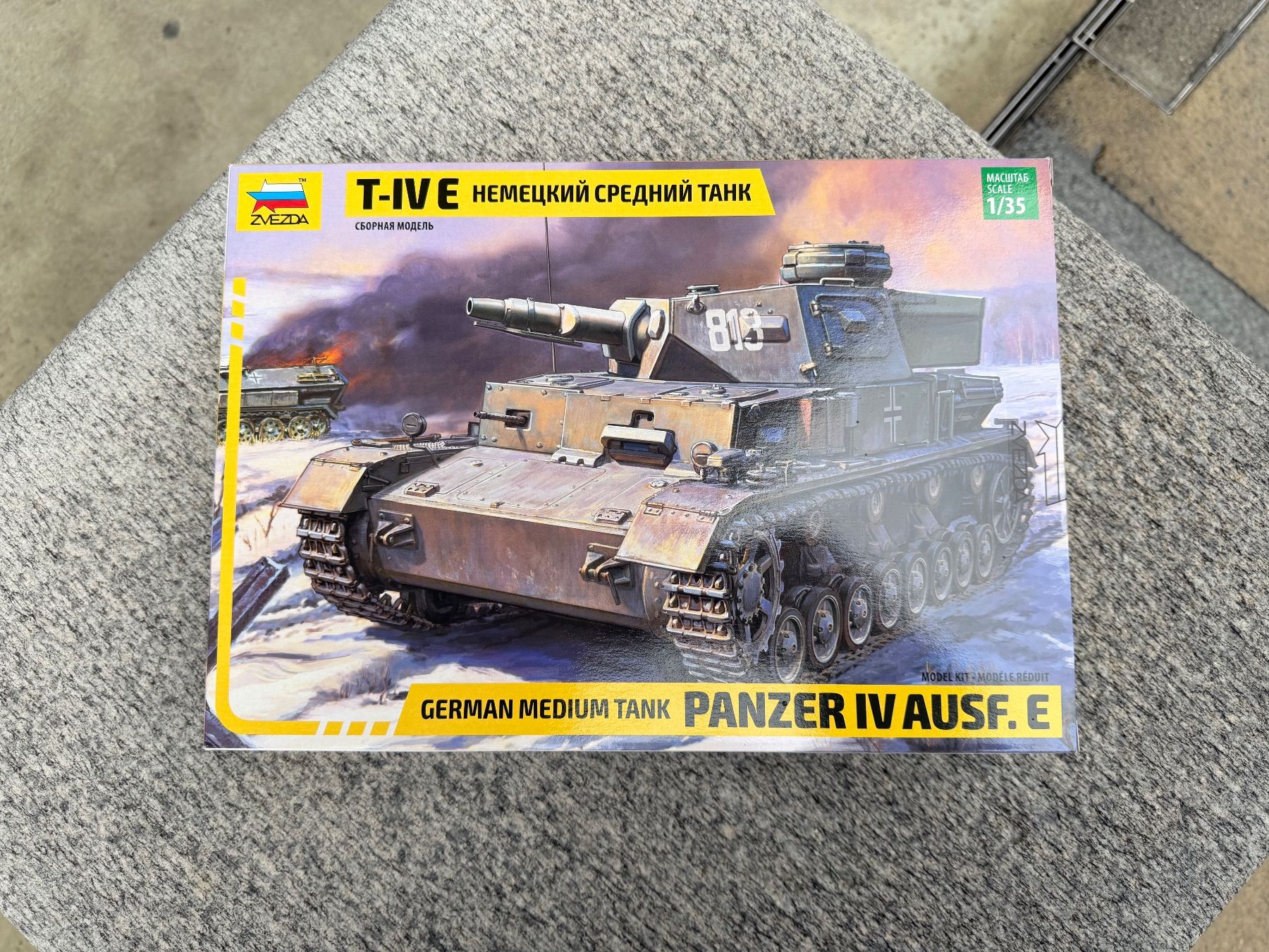⭐️ Zvezda 1:35 3641 German Panzer IV ⭐️ (Neu und originalverpackt) in ...