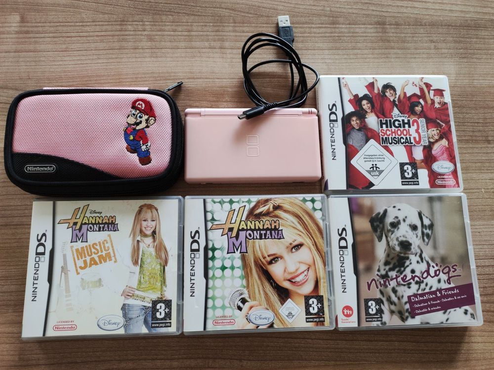 Nintendo DS lite rosa inkl.4Games (Gebraucht) in Turbenthal für CHF 52 ...