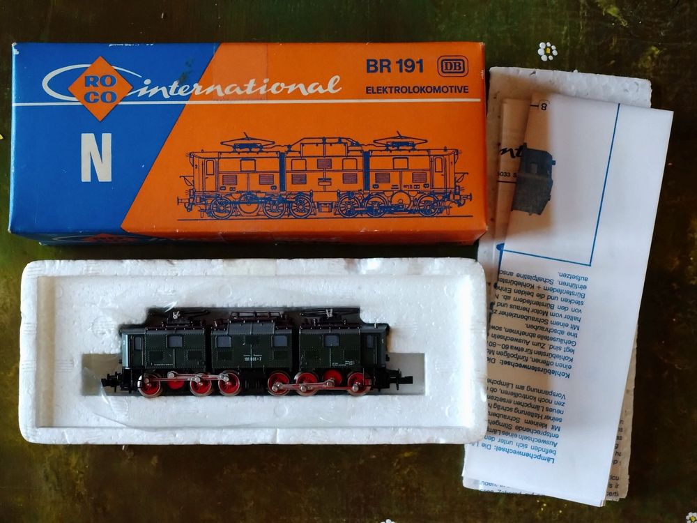 Elektrolokomotive BR 191 Roco Spur N (Neu und originalverpackt) in Winterthur für CHF 150 – mit ...