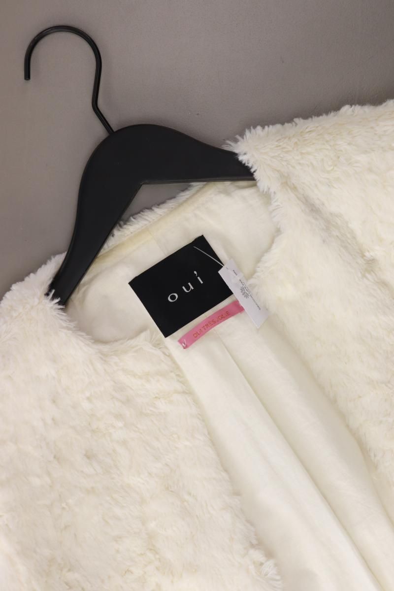 Oui Kunstfellmantel Gr. 36 creme (Gebraucht) in Neustadt an der ...