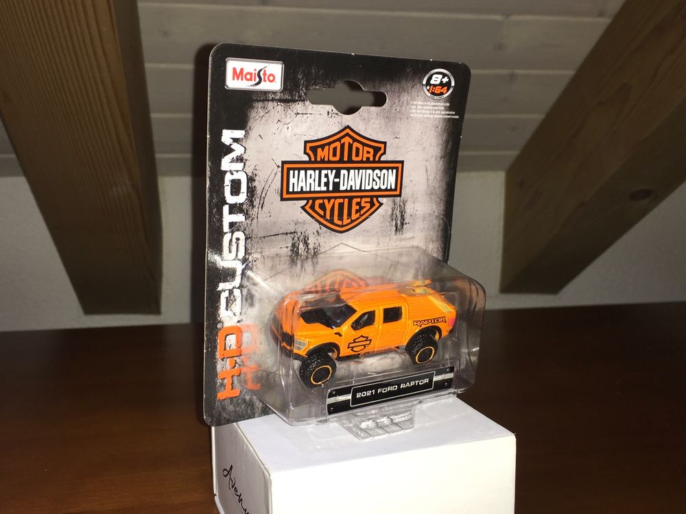21’ Ford Raptor Harley Davidson 1/64 no Hot Wheels (Neu (gemäss ...