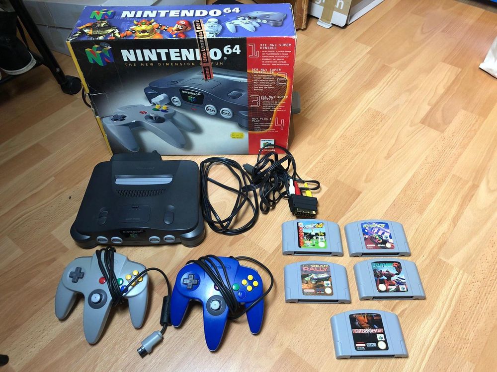 Nintendo 64 mit Original Verpackung (Gebraucht) in Oftringen für CHF 124 – mit Lieferung auf ...