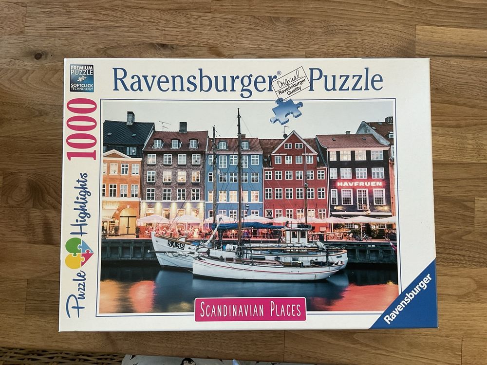 Ravensburger Puzzle 1000 Teile Kopenhagen (Gebraucht) in Berikon für ...