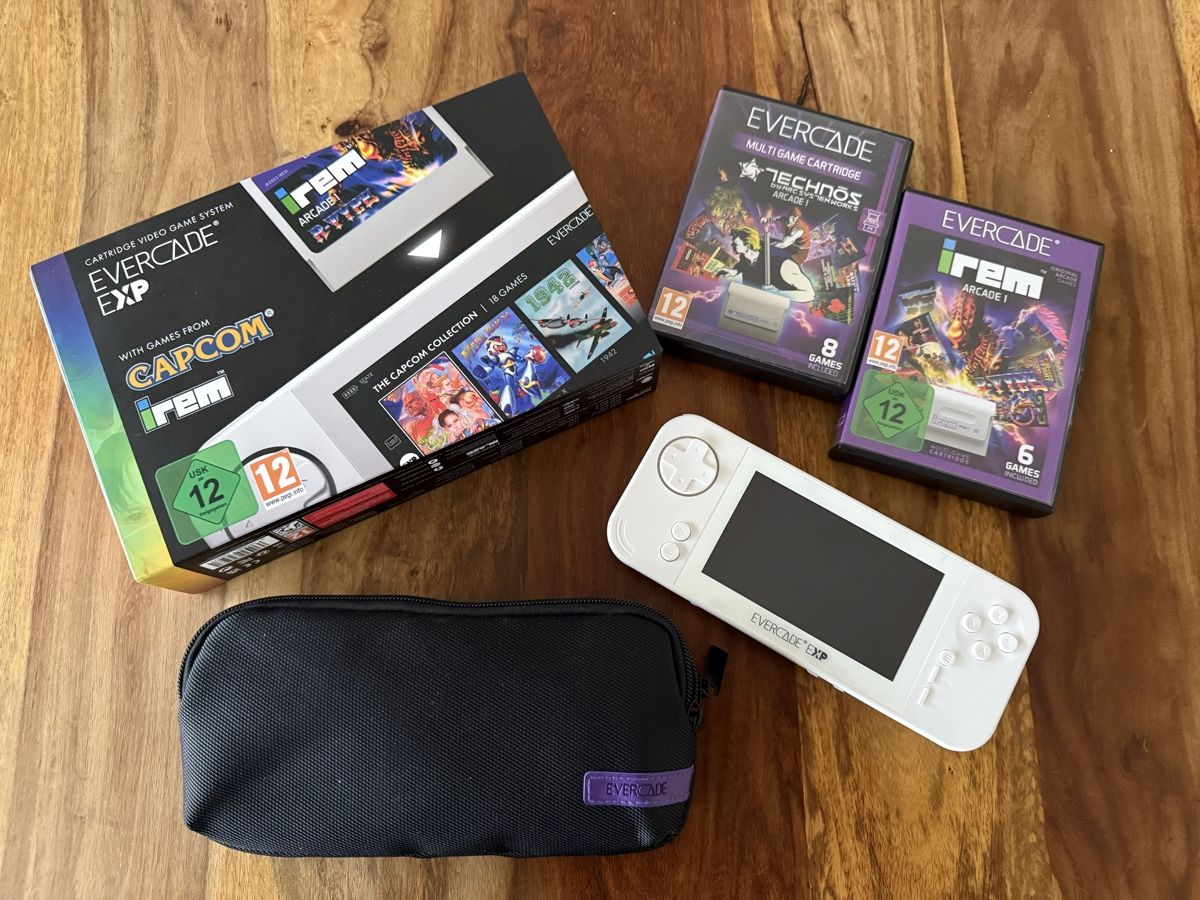 Evercade EXP Capcon + 2 Spiele + Hülle als Defekt (Defekt) in Schliern ...
