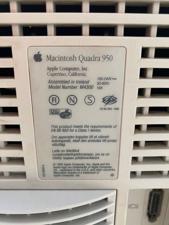 Macintosh Quadra 950 !! Model M4300 | Kaufen auf Ricardo