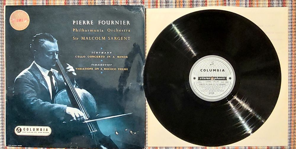 Pierre Fournier, Cello - Schumann, Tchaikovsky (SAX 2282) (Gebraucht ...