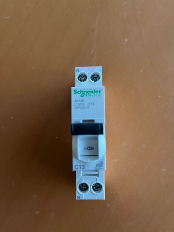Leitungsschutzschalter LS Schneider Electric 1P+N 13 Ampere (Neu (gemäss Beschreibung)) in Baar ...