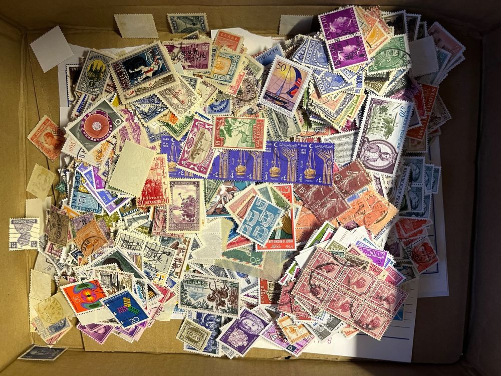 Karton mit 500 Gramm Marken Weltweit ab alt (Gebraucht) in Murgenthal ...