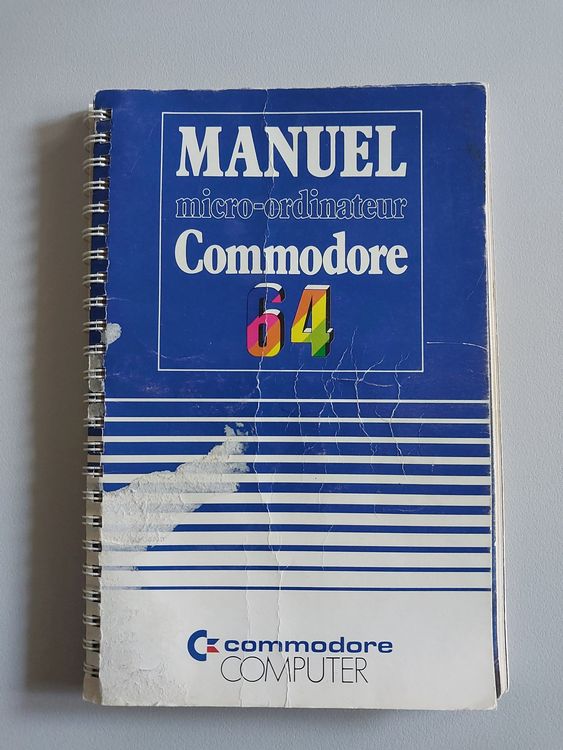 Manuel Commodore 64 FR (D'occasion) à pour CHF 1 – avec livraison | Acheter sur Ricardo