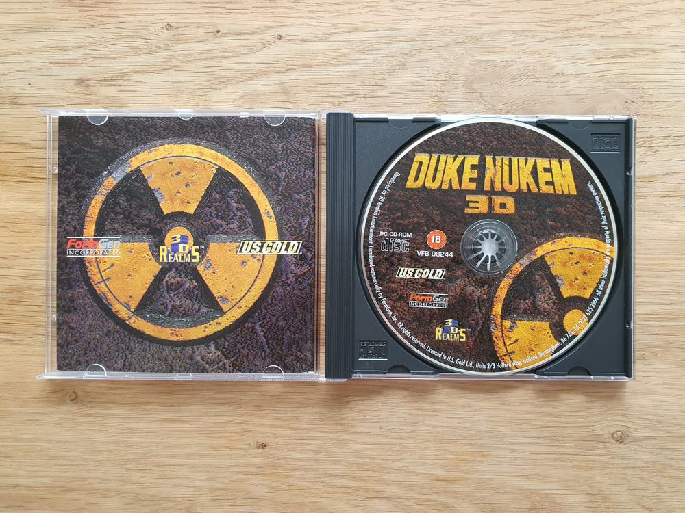 PC Game Duke Nukem 3D (1996) US Edition Big Box TOP Zustand (Gebraucht ...