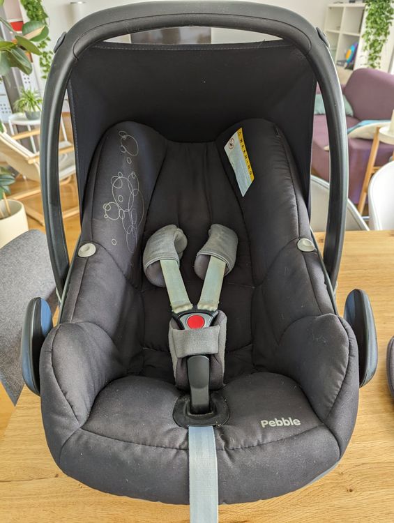 Maxi-Cosi Pebble inkl. Isofix Station Family Fix (Gebraucht) in ...