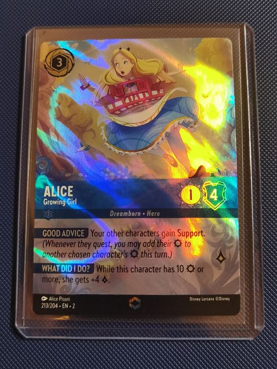 Lorcana Alice Growing Girl Enchanted EN (Gebraucht) in Zollikofen für ...