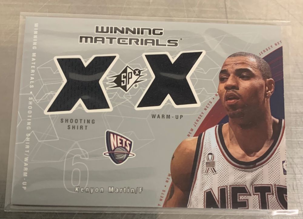 NBA Kenyon Martin Winning Materials Jersey Card | Kaufen auf Ricardo
