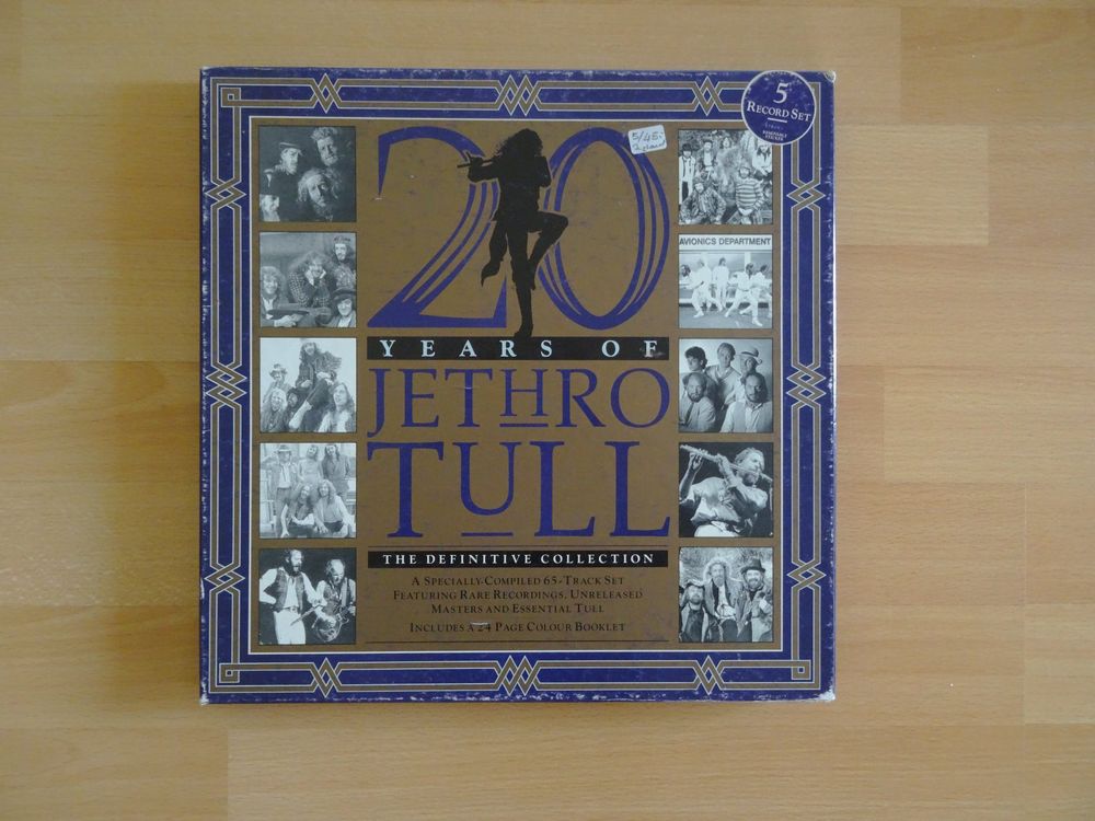 Jethro Tull 20 Years of Jethro Tull Kassette 5 LP Vinyl | Kaufen auf ...