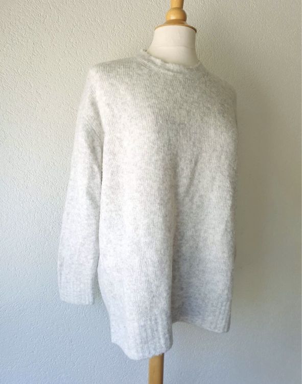 Pull Gris clair Zara | Kaufen auf Ricardo