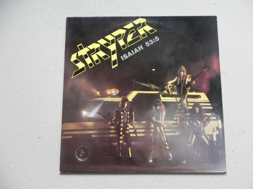 LP USA Glam Metal Band Stryper 1985 Soldiers under Command | Kaufen auf Ricardo