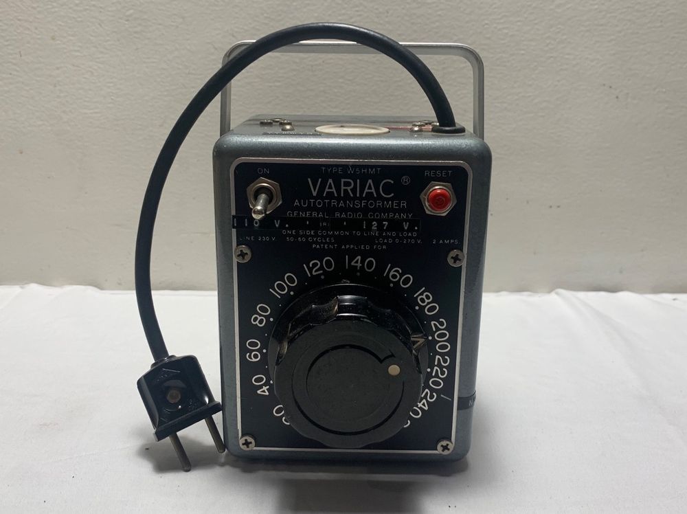 Variateur Autotransformer Variac W5HMT (D'occasion) à Geneve pour CHF ...
