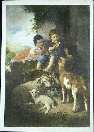 ST. GALLEN Kunstmuseum Künstler Jacob Nüesch - Treue Freunde (Gebraucht ...