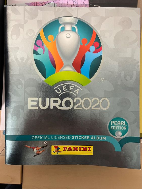 Panini EM 2020 Stickeralbum Pearl Edition komplett! (Gebraucht) in ...