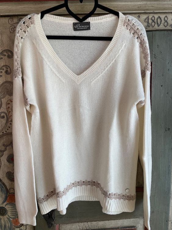 100 % Kashmir Pullover Princess goes to Hollywood ecru (Neu (gemäss ...