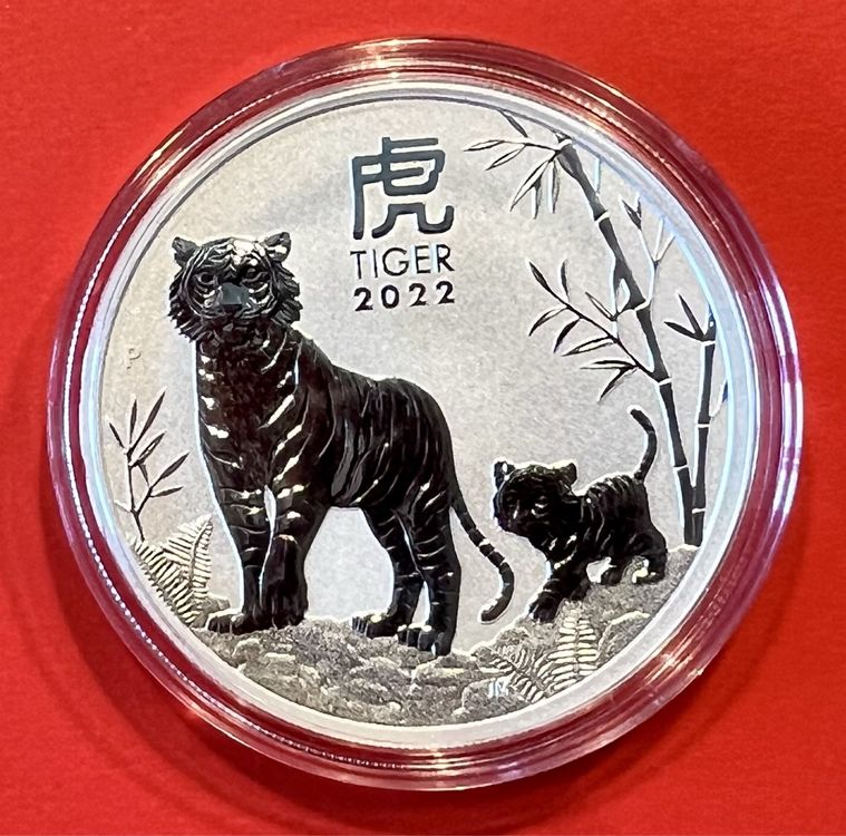 1 Oz Silber - Lunar III 2022 Jahr des Tigers | Kaufen auf Ricardo