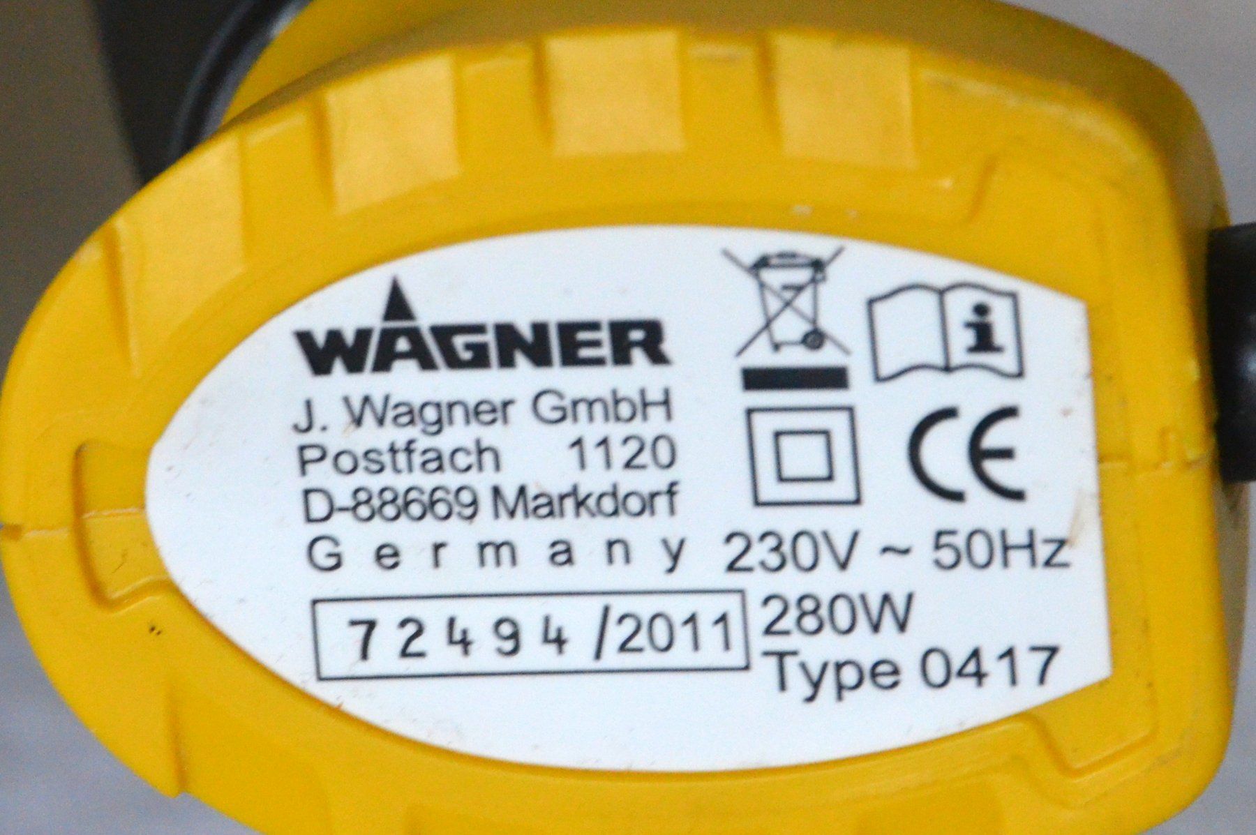 Spritzgerät Wagner Type 0417 pulvérisateur (Gebraucht) in Collonges für ...